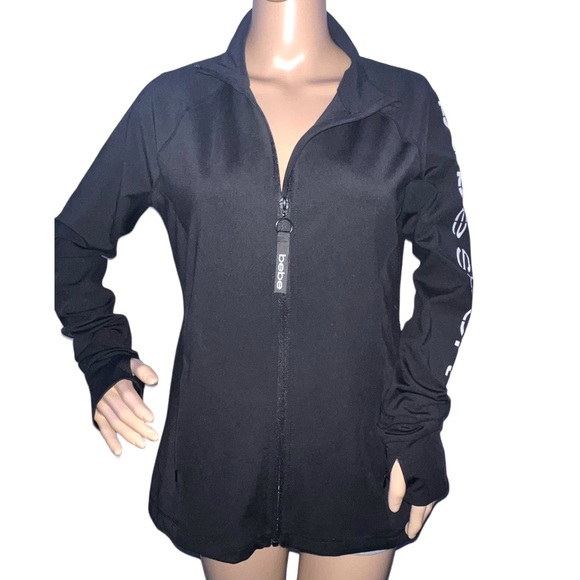 bebe | Jackets & Coats | Bebe Sport Laser Cut Performance Jacket | Poshmark